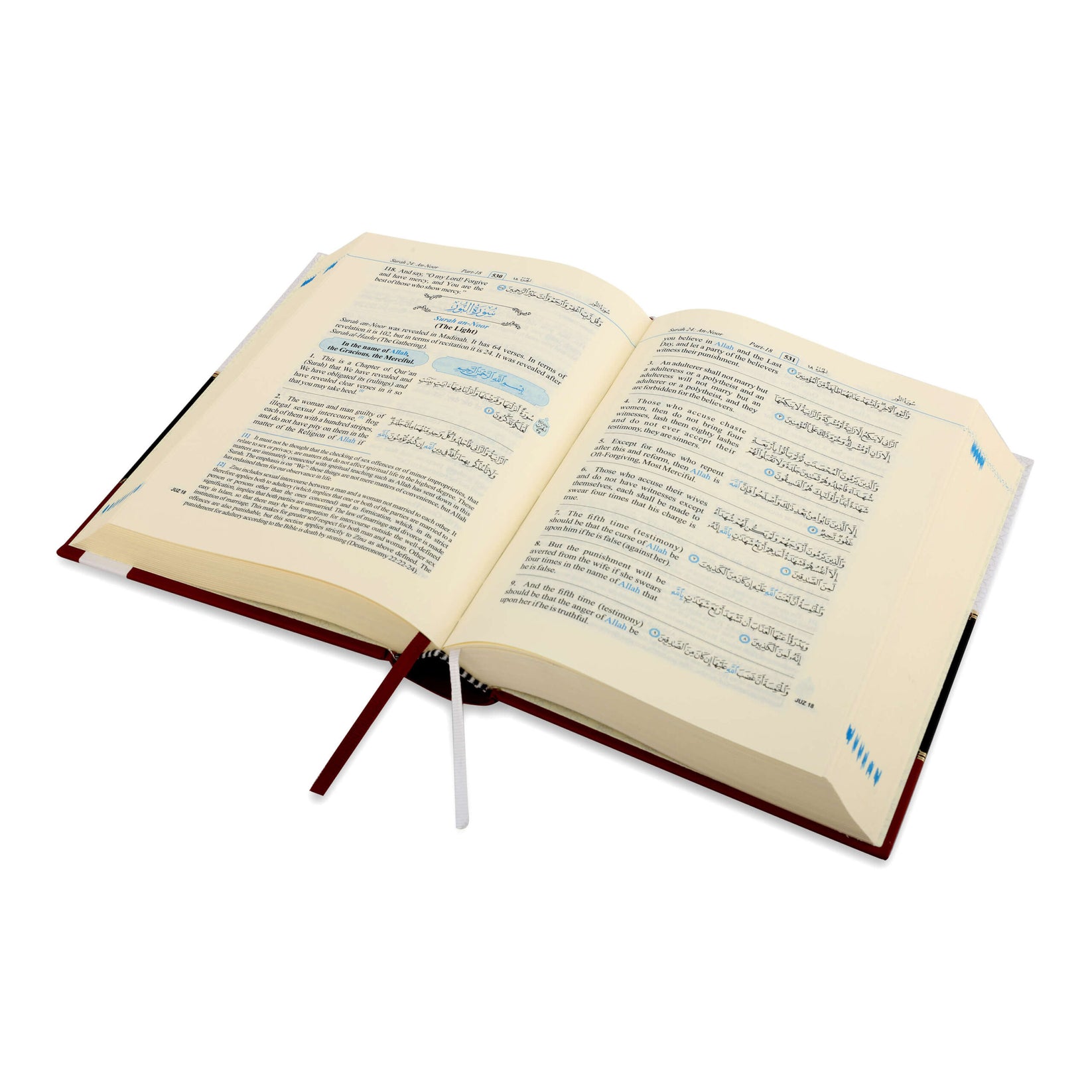 The Noble Quran – Arabic & English with Explanatory Notes and Thematic ...